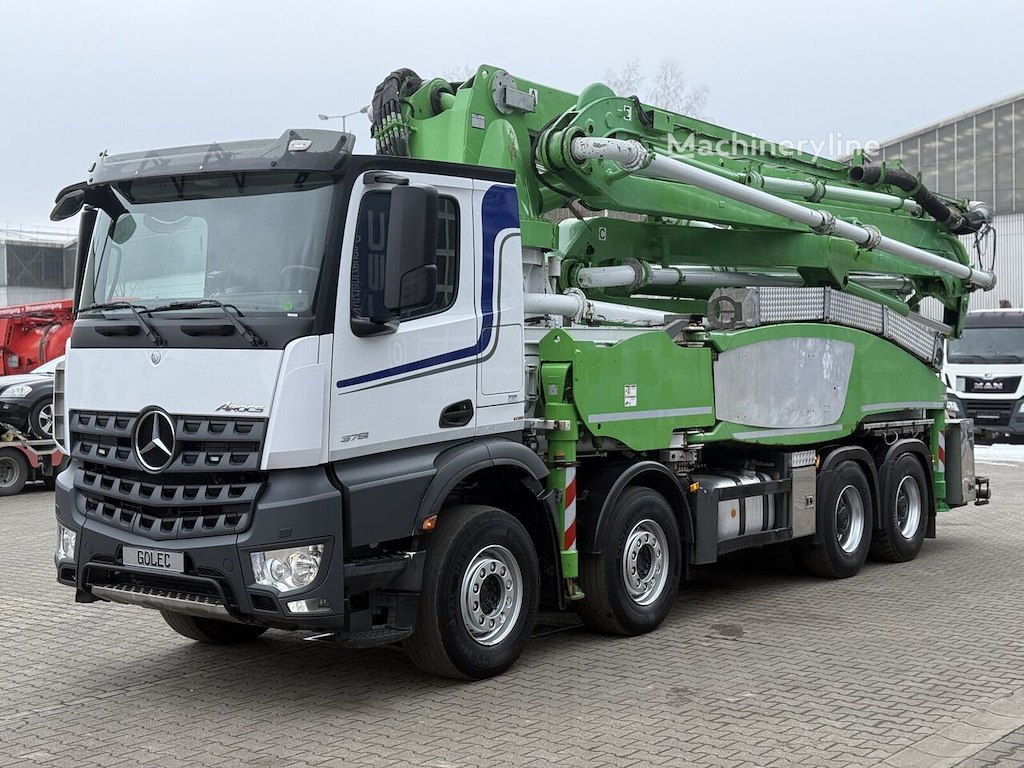 Liebherr na šasiji Mercedes-Benz AROCS 3751 8x4 EURO6 POMPA DO BETONU LIEBHERR 41M5 pumpa za beton