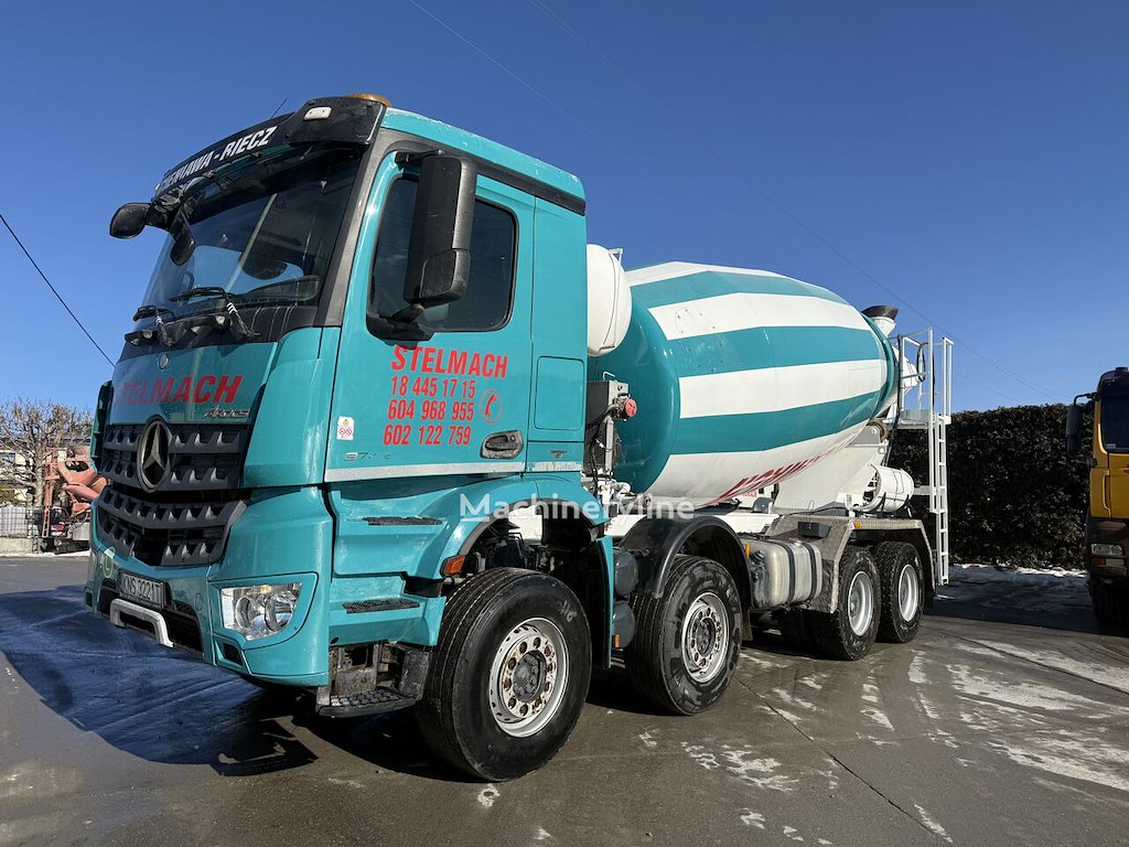Symex SM 12 m3 na šasiji Mercedes-Benz Arocs 3742 kamion s mešalicom za beton