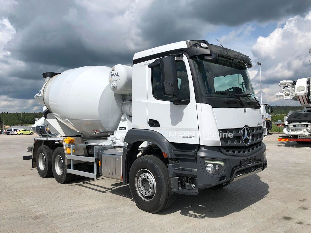 Novi FML na šasiji Mercedes-Benz AROCS 2640 - 8m³ Mixer - 6x4 kamion s mešalicom za beton