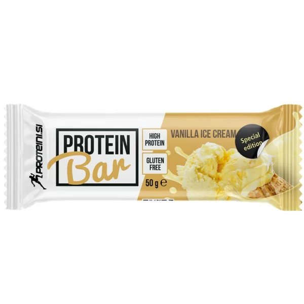 PROTEINI.SI PROTEIN BAR SPECIAL EDITION, 50G, VANILLA ICE CREAM