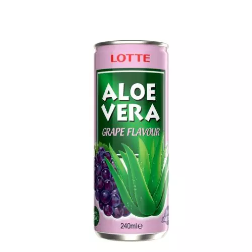 LOTTE ALOE VERA GRAPE 240ml