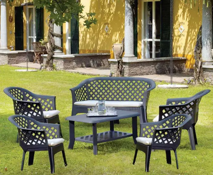 Plastična Baštenska Garnitura Veranda Fabrizio 4