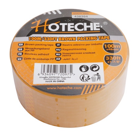 Hoteche Traka Eco selotejp 48mmx100m braon ( 20185 )
