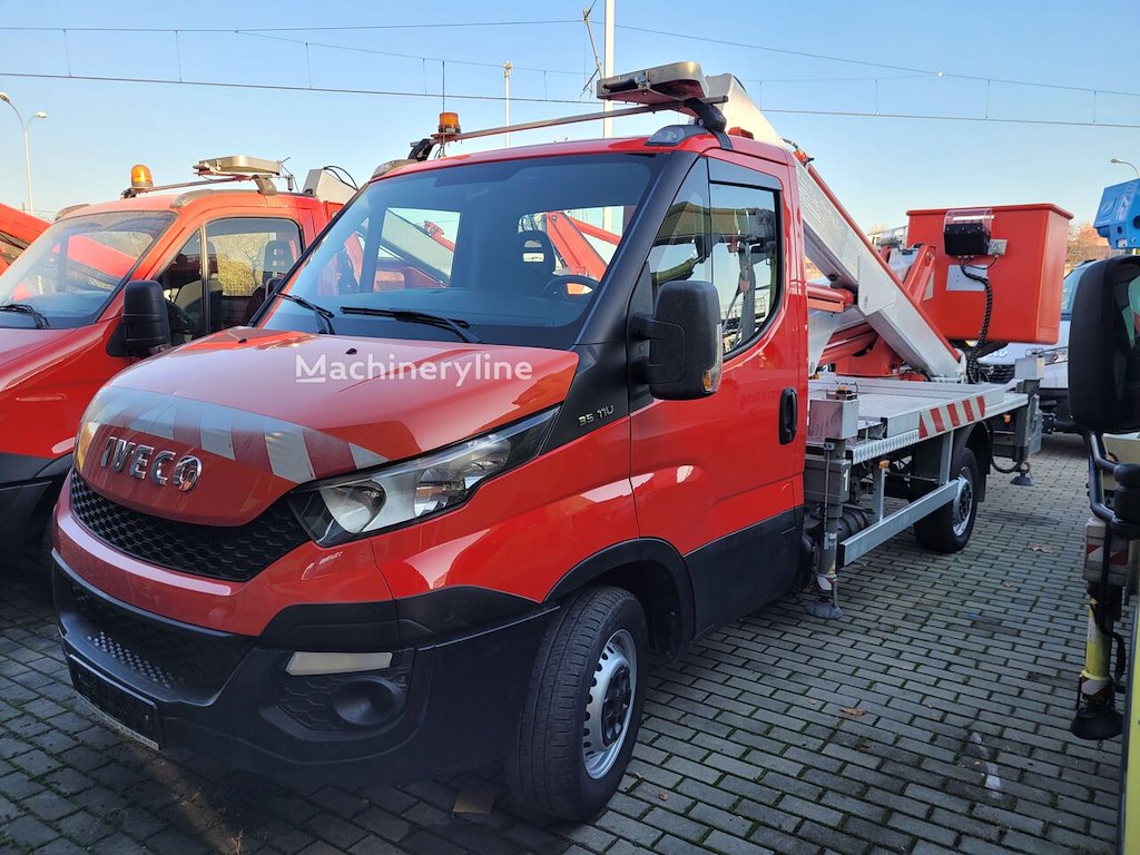 IVECO Daily 35S12 - 25 m Multitel MX250 bucket truck boom lift auto dizalica s korpom
