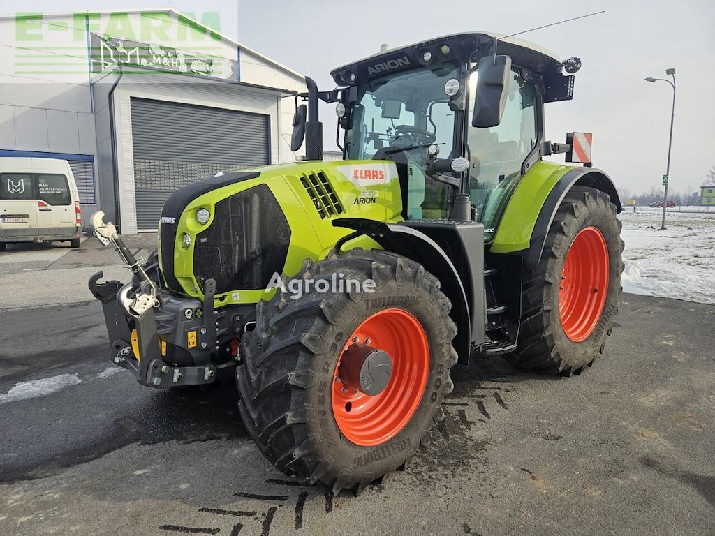 Claas arion 660 cmatic cebis CMATIC CEBIS traktor točkaš