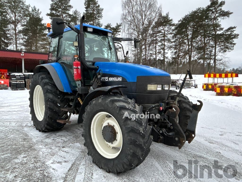 Prodaje se New Holland TM 115 4WD traktor točkaš na aukciji
