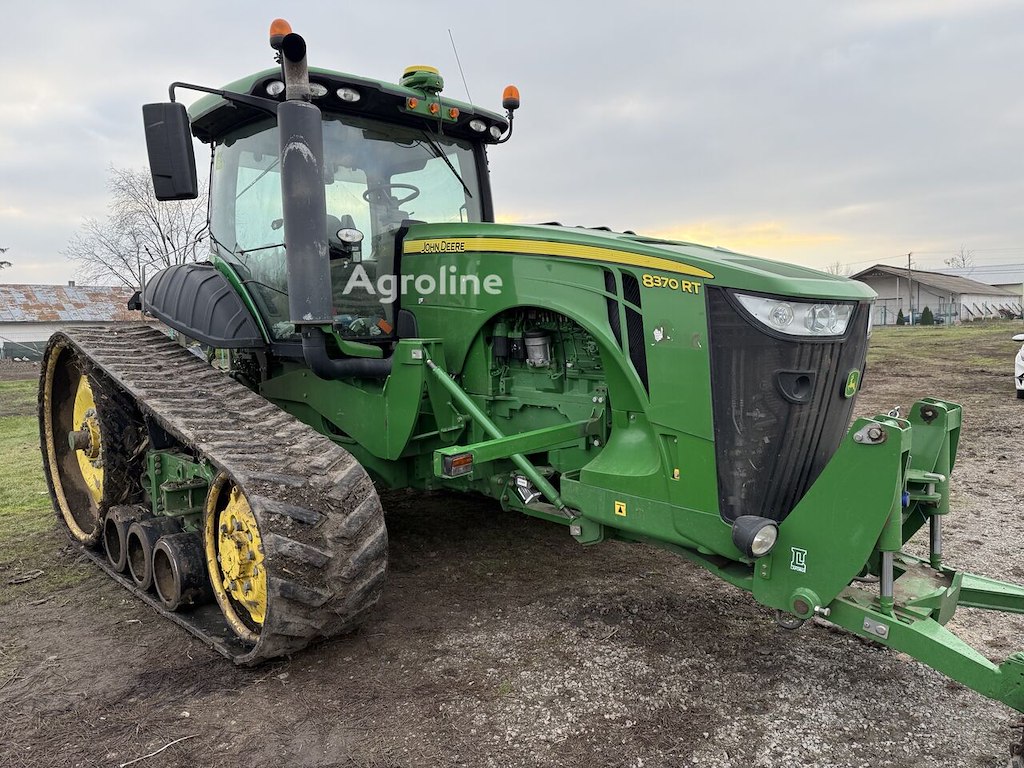 John Deere 8370 RT traktor guseničar