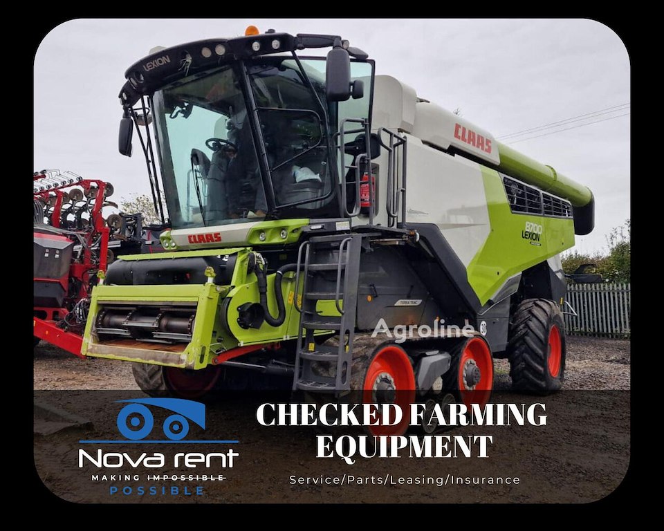Claas Lexion 8700TT kombajn za žito