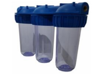 Filter - kuciste 10" x 3/4" - trodelni