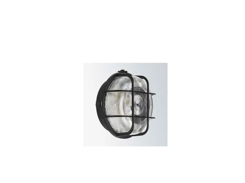 Zidna svetiljka s grlom E27 230 V ~ 100 W, crna