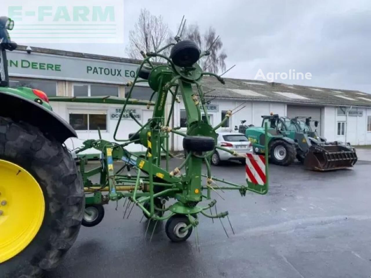 Krone kw6.72 prevrtač sena