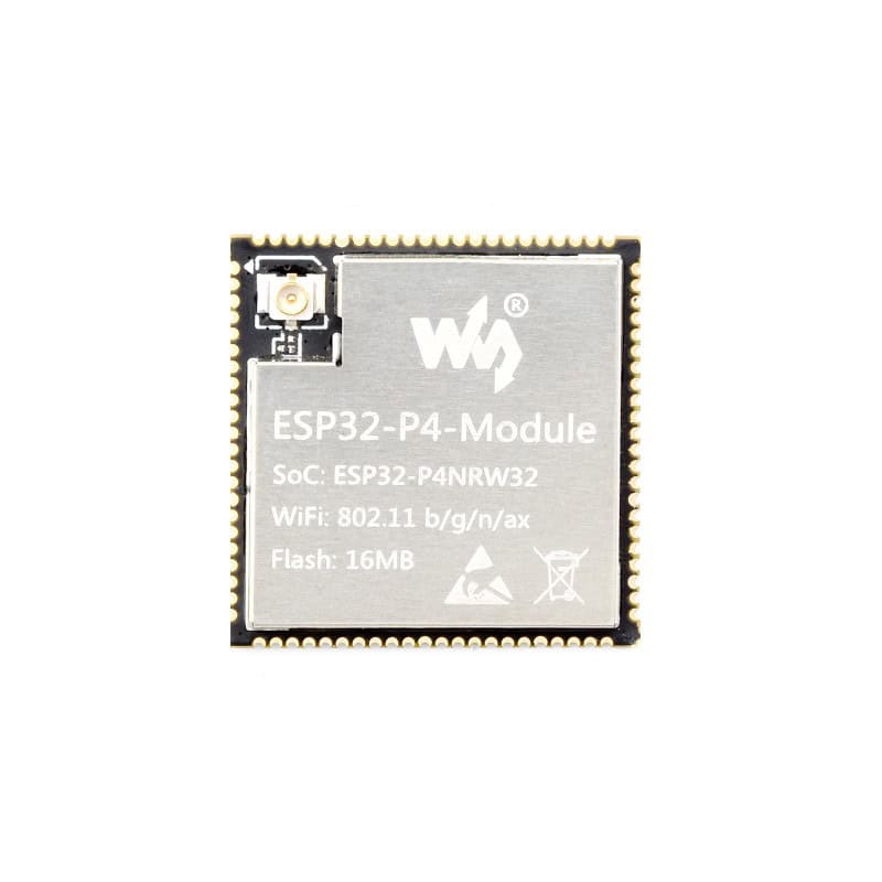 ESP32-P4-Modul Core Board, ESP32-P4 / ESP32-C6 Dual-Chip, 2.4GHz Wi-Fi, Bluetooth 5.3
