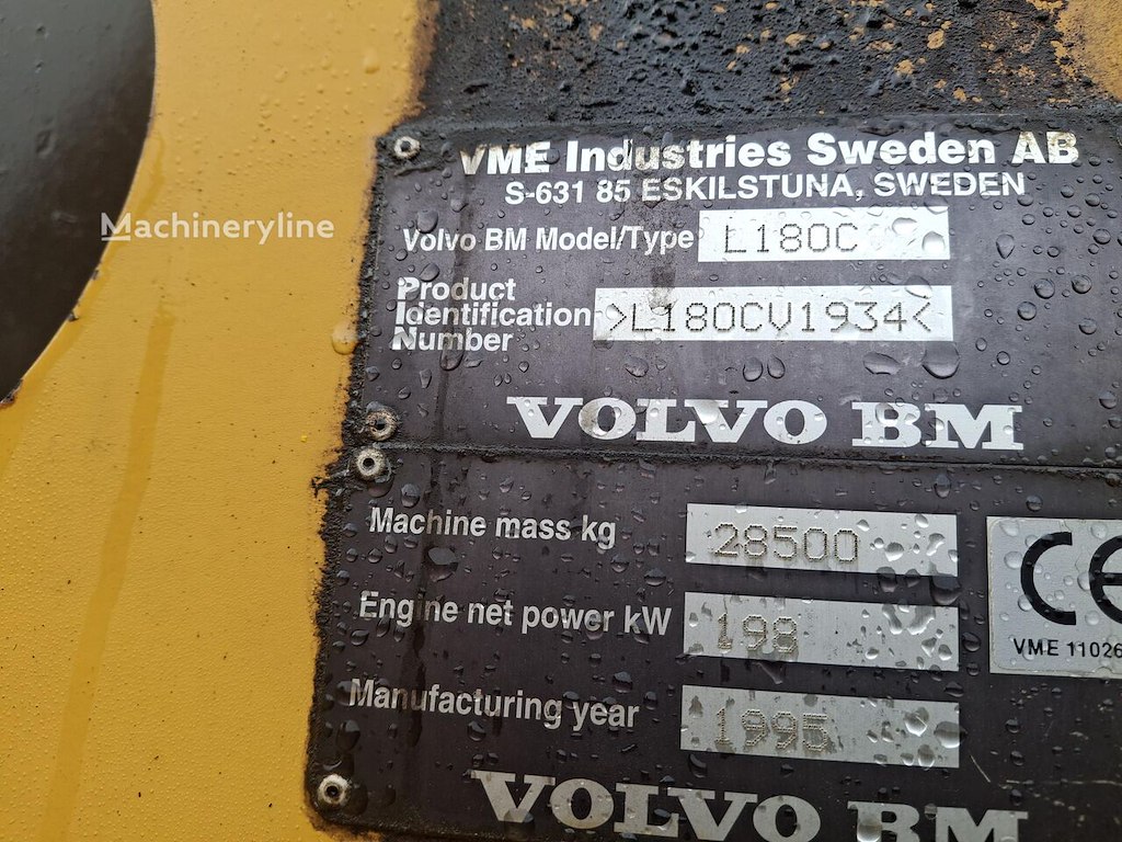 Volvo L180C prednji utovarivač