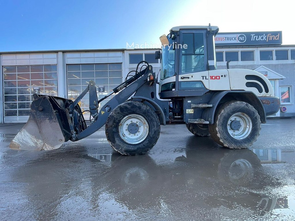 Terex TL100 ,Klappschaufel, Palettengabel prednji utovarivač
