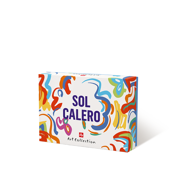 Illy set soljice za cappuccino Sol Calero 4/1 ART COLLECTION