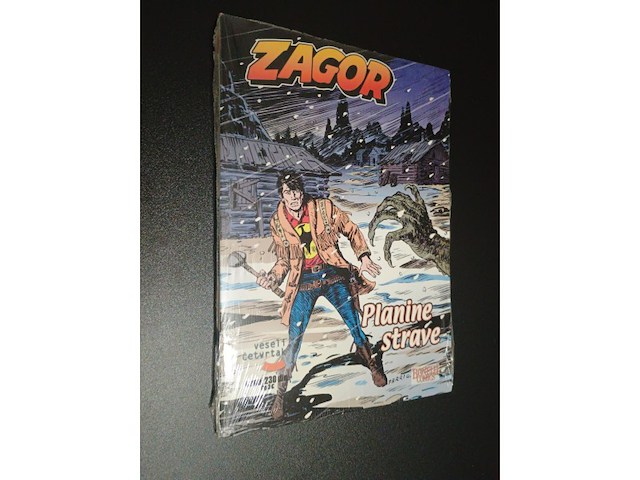 ZAGOR - PLANINE STRAVE ..NOVO