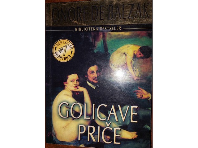 Golicave price Onore de Balzak