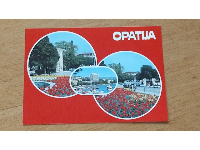 Opatija - Hrvatska - Putovala 1990.g -