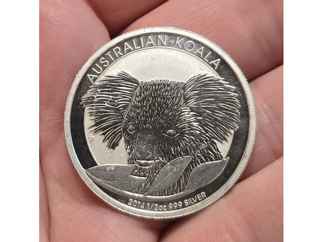 Srebrnjak 1/2 Unca 999, Koala, Australija