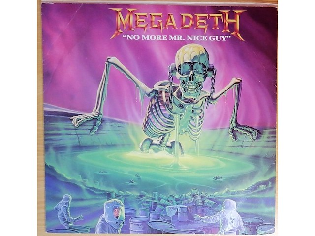 MLP MEGADETH - No More Mr. Nice Guy (1989) UK, ODLIČNA