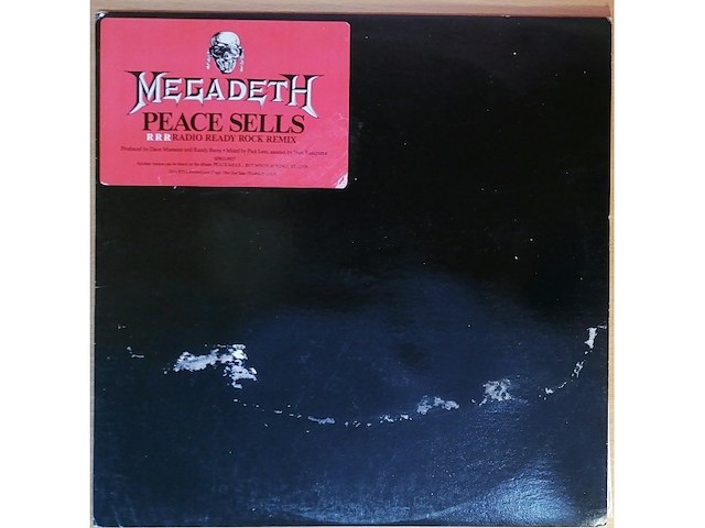 MLP MEGADETH - Peace Sells RRR PROMO (1986) MINT, RETKO