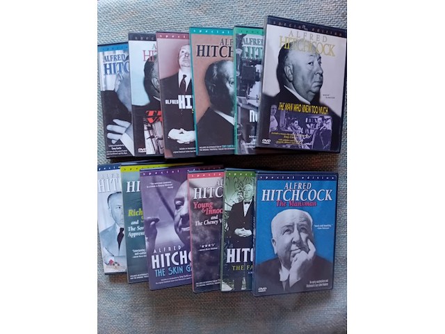 Alfred Hitchcock 12 filmova