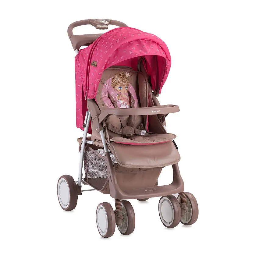 Lorelli Kolica za bebe 6m+ sa pokrivačem Foxy Beige Rose Princess 10020521703A