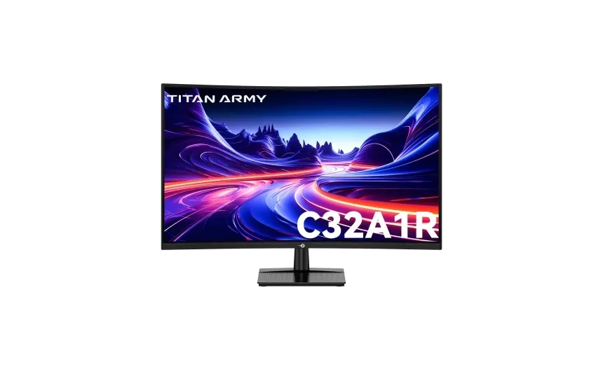 Monitor 32 Titan Army C32A1R 2560x1440/QHD VA/1ms/180Hz/2xHDMi/2xDP/HDR10/Curved