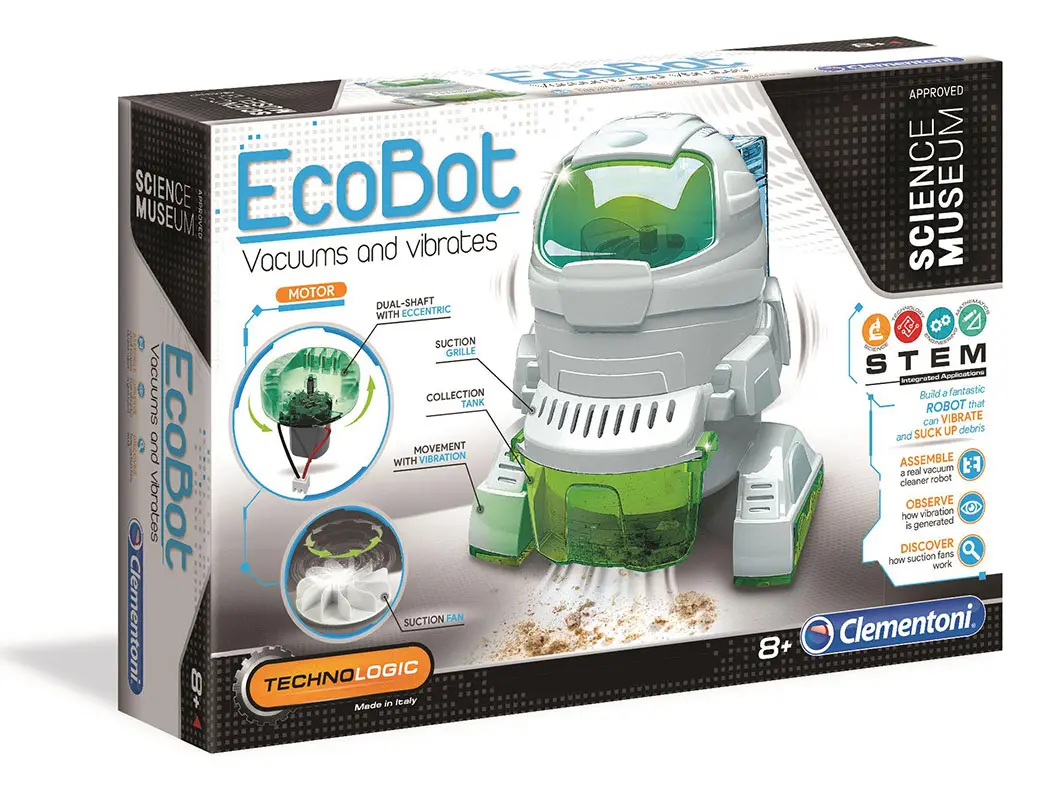 CLEMENTONI Science Museum EcoBot ROBOT CL75040