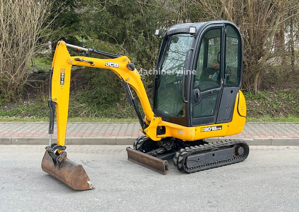 JCB 8018 mini bager