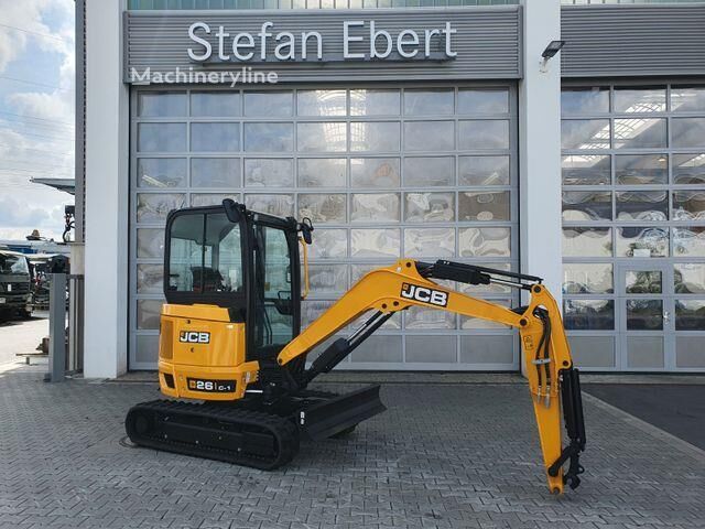 Novi JCB 26C-1 Pro Cab / Neufahrzeug / Planierschild mini bager