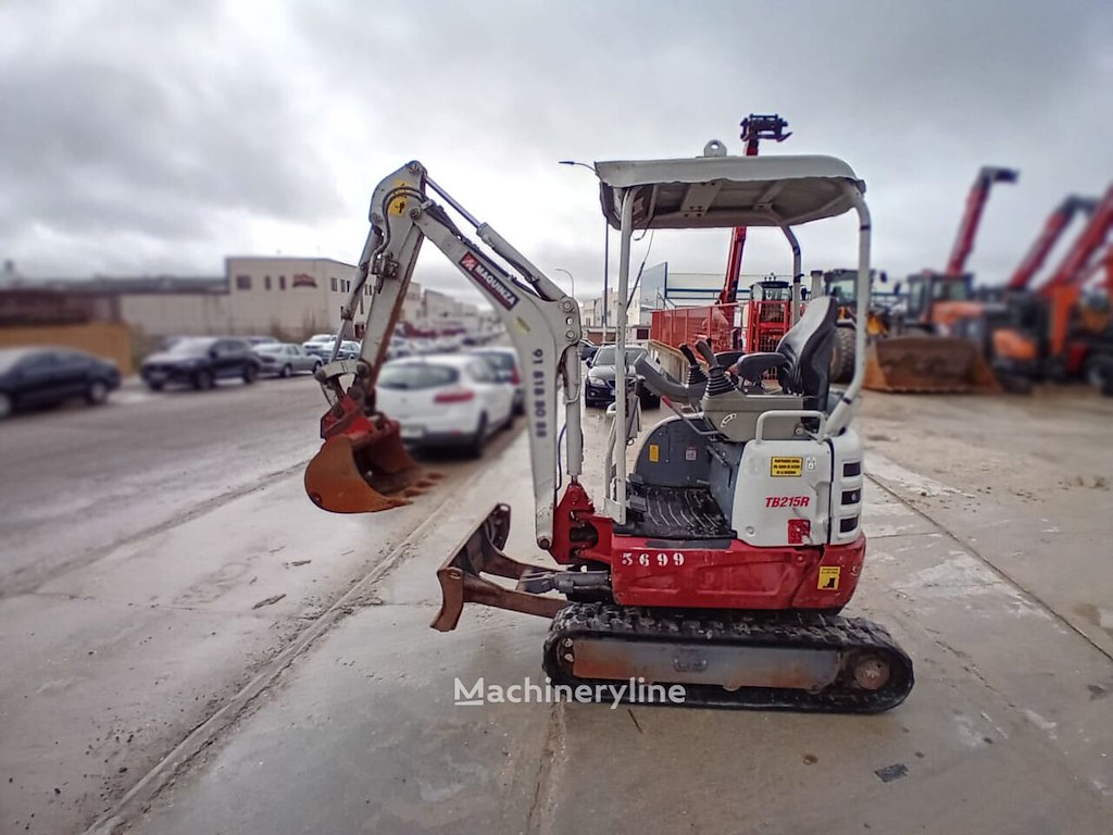 Takeuchi TB215R mini bager