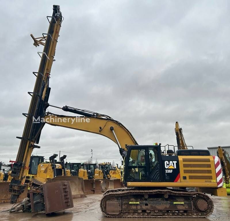 Caterpillar 336 F L (25 meter telescopic arm) bager guseničar