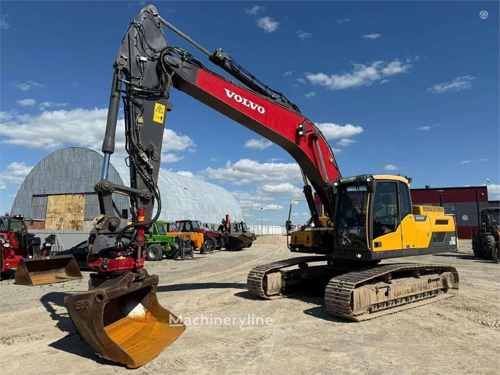 Volvo EC 250 DL 3D LEICA + ROTOTILT bager guseničar