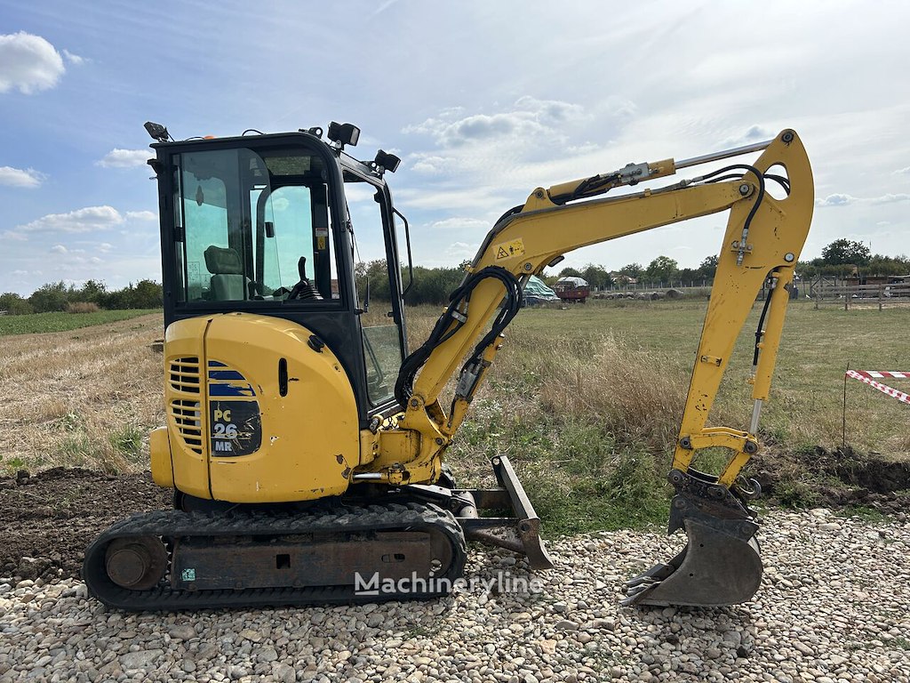 Komatsu PC26 mini bager