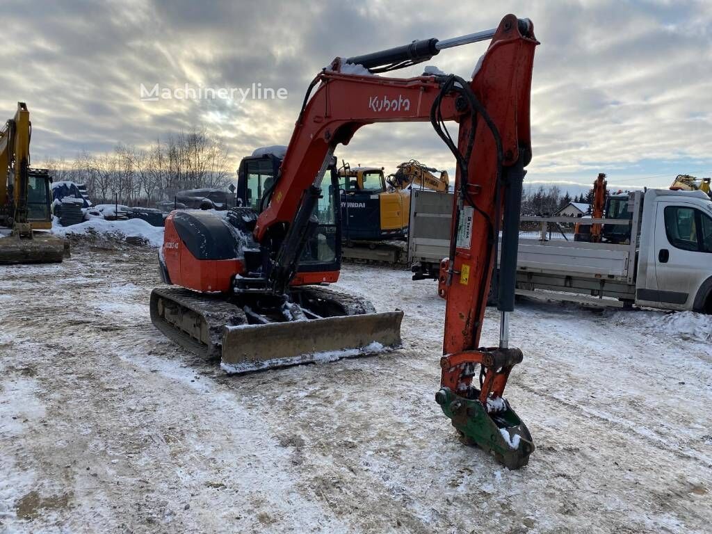 Kubota KX 080-4 mini bager