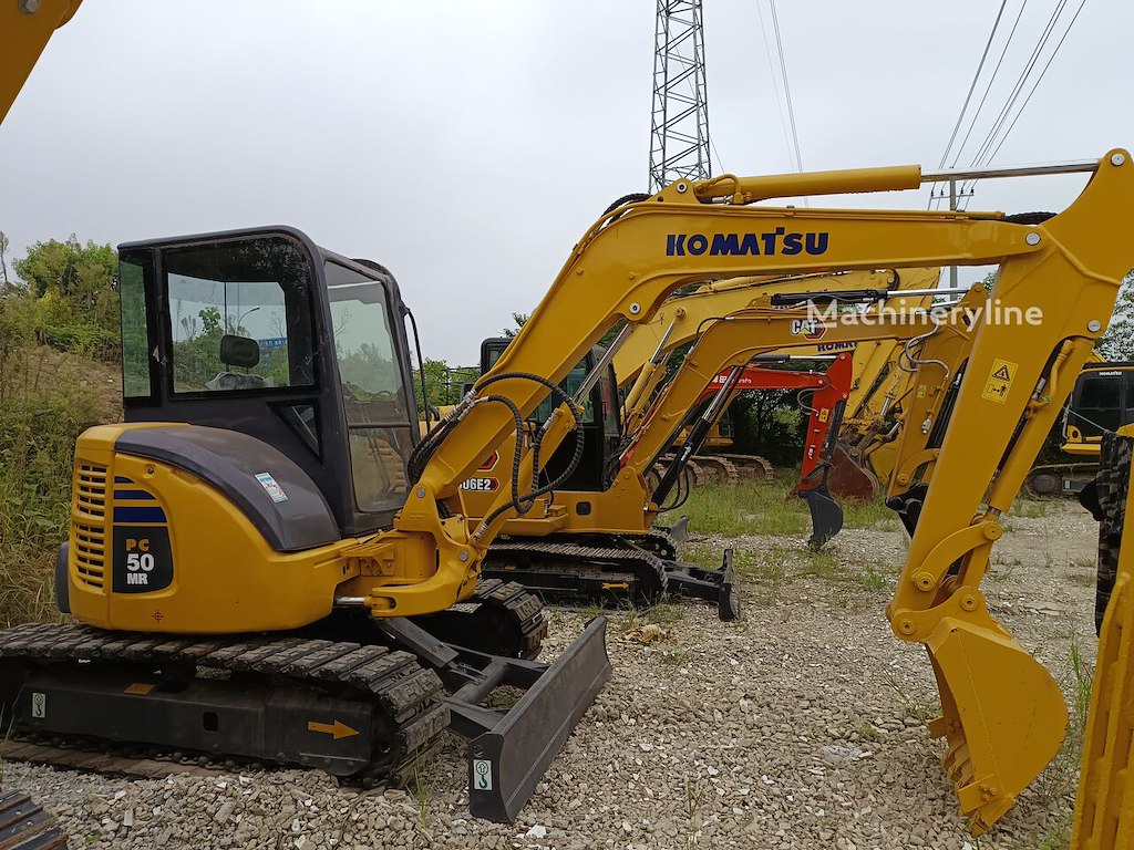 Komatsu PC50MR mini bager