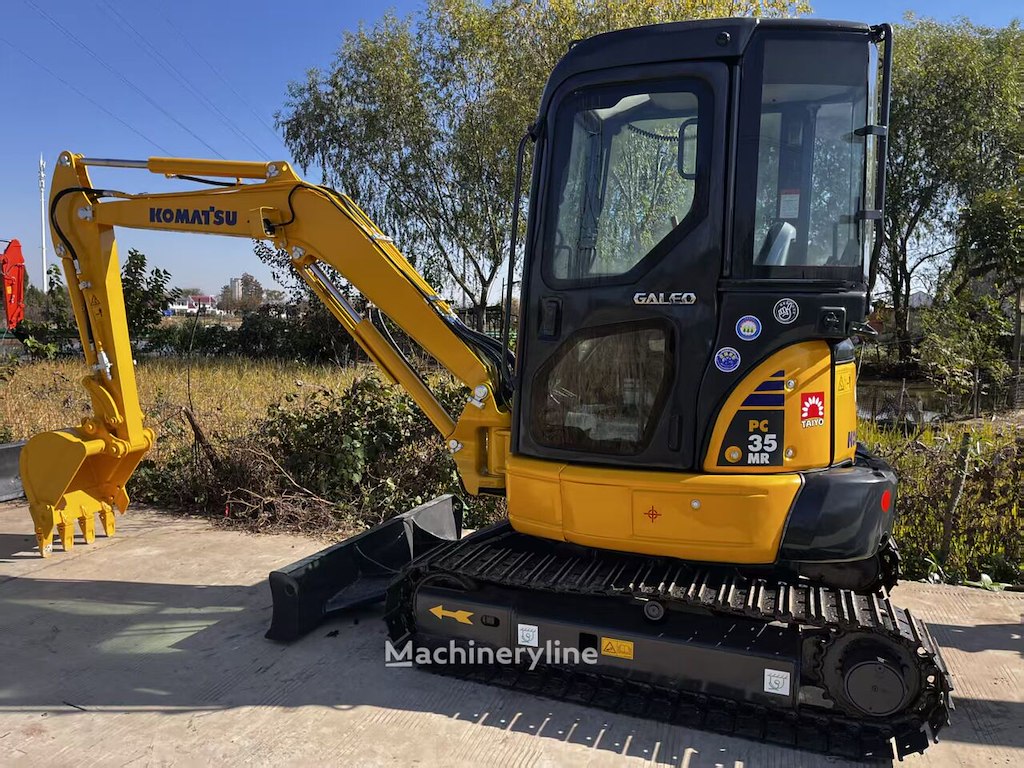 Komatsu PC35MR mini bager
