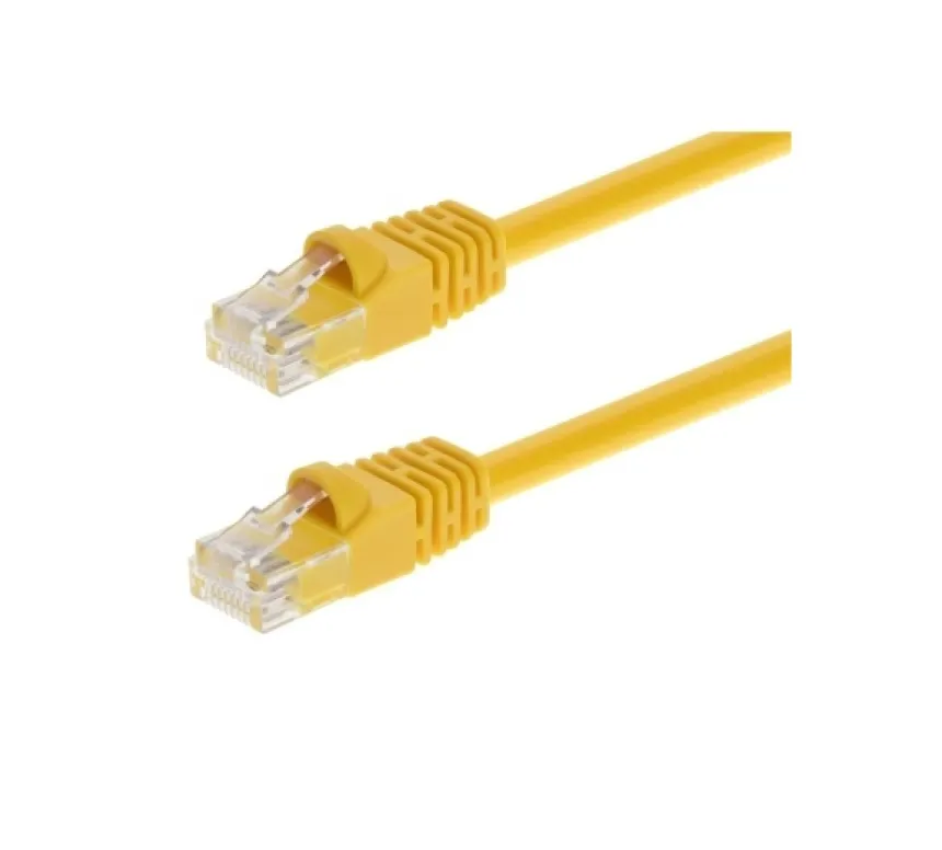 Patchcord kabl UTP cat6 0,3m žuti