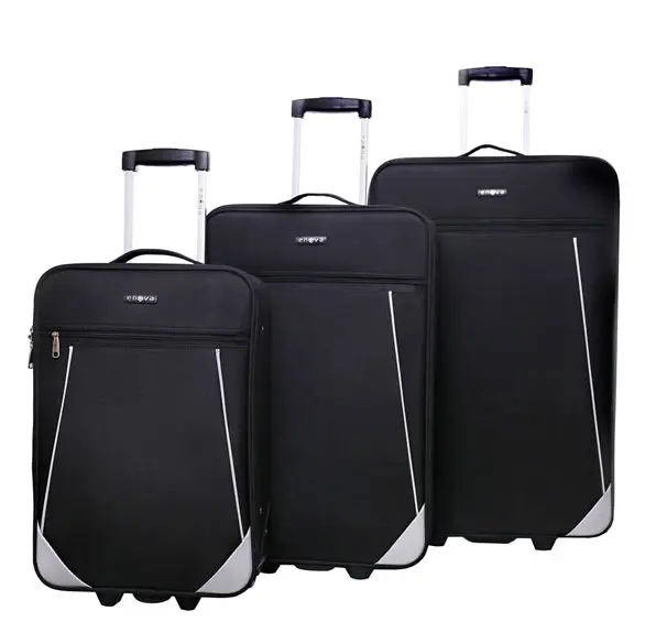 Enova Putni koferi - komplet - 53/63/73cm - Malaga Black 519140
