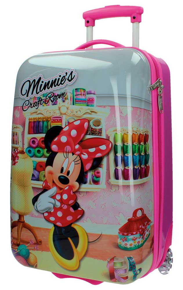 Disney Dečiji putni kofer 55cm Minnie Craft Room