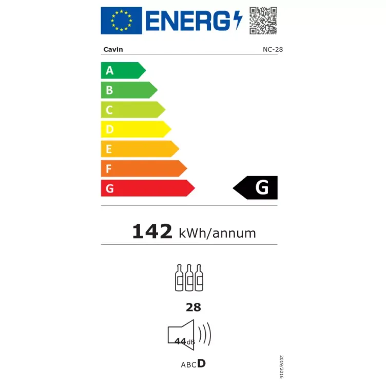 CAVIN NC-28B vinska vitrina