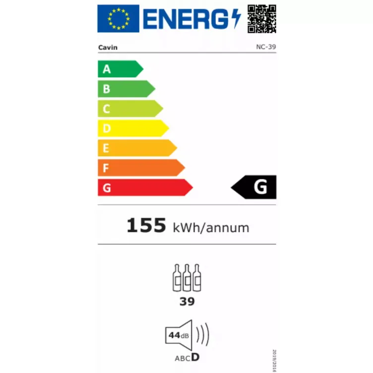 CAVIN NC-39B vitrina za vino