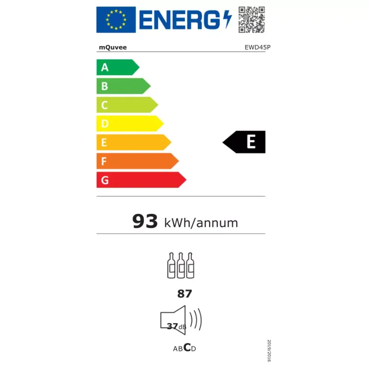 mQuvee EWD45PRP vinska vitrina