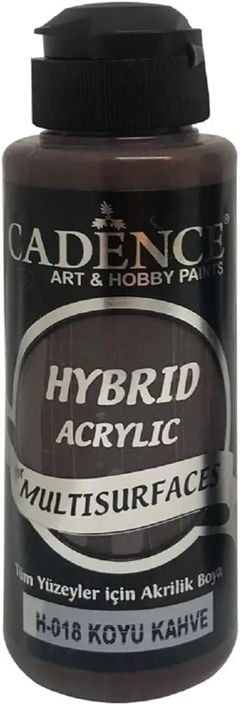Cadence Hybrid akrilna boja, 120ml, Tamnobraon
