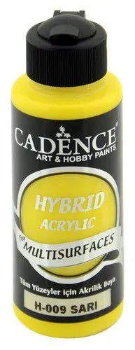 Cadence Hybrid akrilna boja, 120ml, Žuta