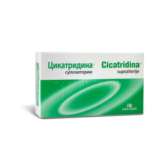 CICATRIDINA SUPOZITORIJE 10 KOMADA