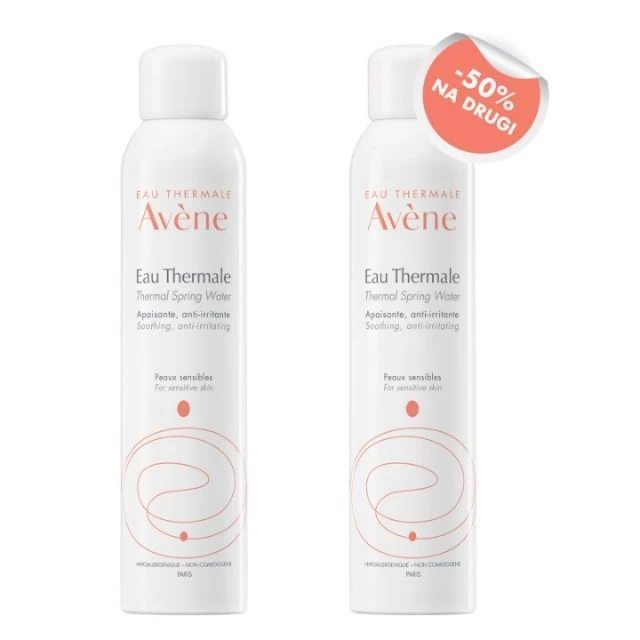 Avene Termalna voda 150ml duo-50% na drugo pakovanje