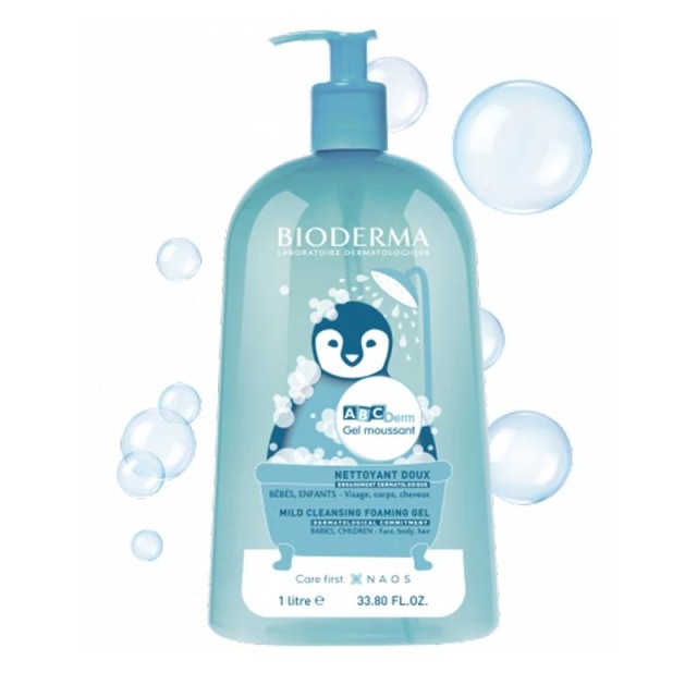 Bioderma ABCDerm gel za kupanje 1l
