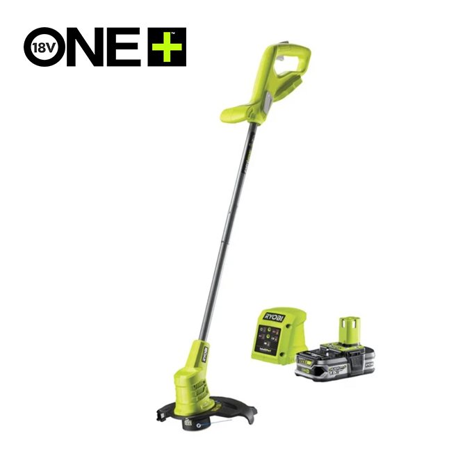 Aku. trimer 18V ONE+™ sa baterijom (1,5Ah) i punjačem – RYOBI RLT1825M15S